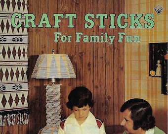 Popsicle Stick Book | Etsy