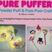 Pure Puffery Powder Puffs & Pom-poms Kids Arts Crafts Projects Vintage ...