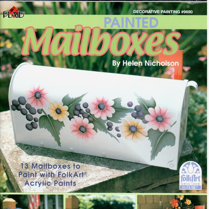 Painted Mailbox - Etsy