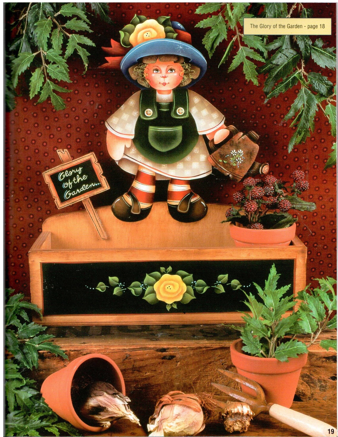 Honey Bees & Holly Leaves Kay Quist Decorative Painting Book - Etsy