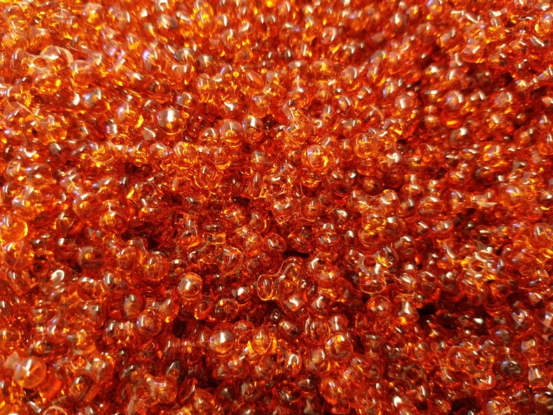 1000 Pcs 10mm Tri-beads Opaque or Transparent Translucent - Etsy