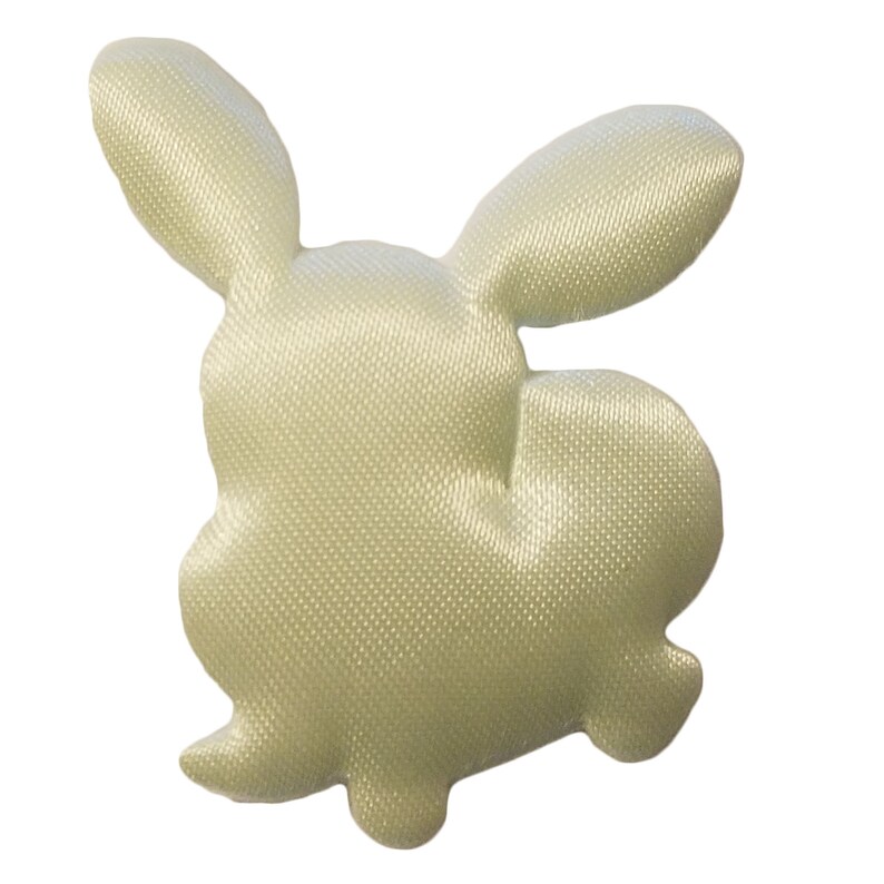 Pack of 50 Cartoon Bunny Rabbit Puffins Padded Satin Applique - Etsy