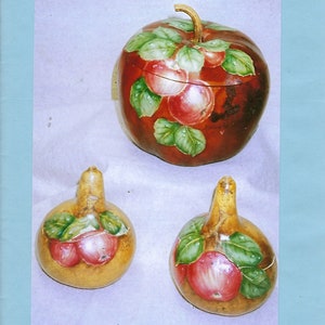 Awesome Apple Gourds Jean Zawicki Decorative Painting Pattern Packet - Etsy