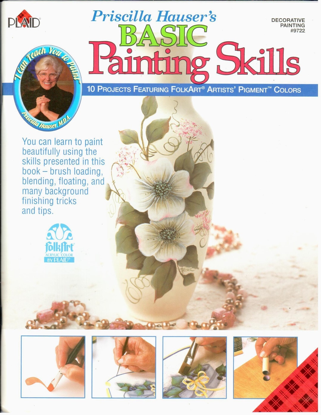 Priscilla Hauser's Basic Painting Skills Decorative Painting How to ...