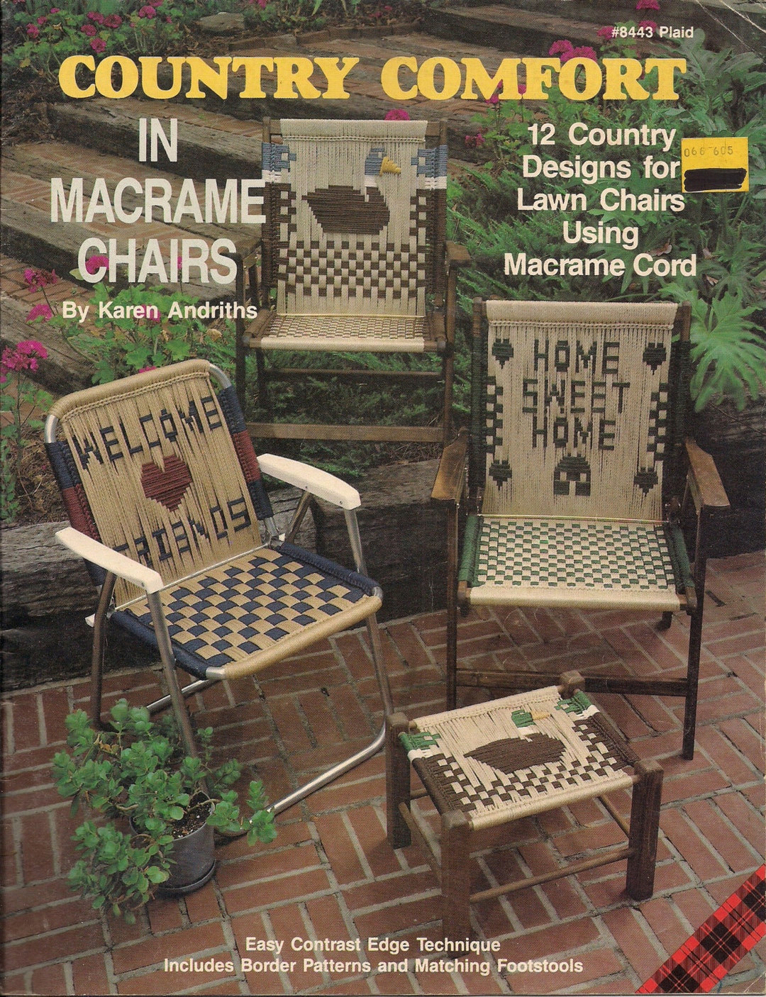 PDF ONLY - Country Comfort in Macrame Chairs - Downloadable Patterns ...