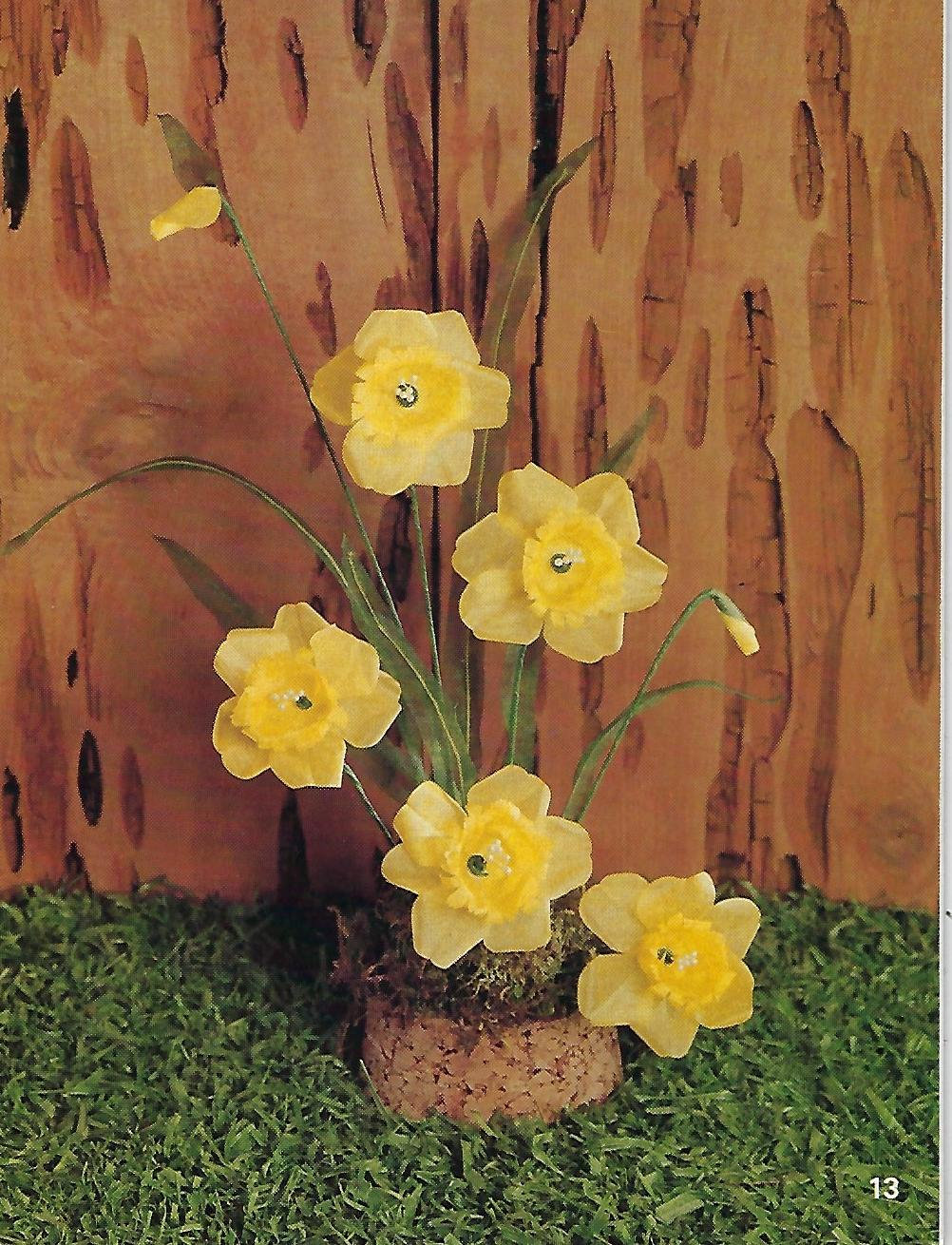 Silk Flowers Vintage How to Make Floral Arrangements Guide | Etsy