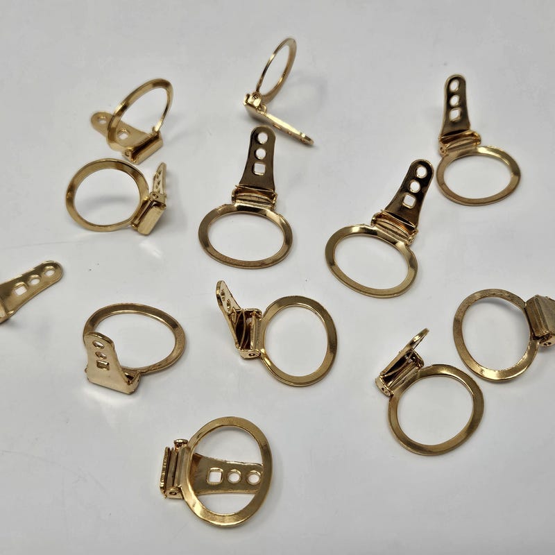 Scarf Ring - Etsy
