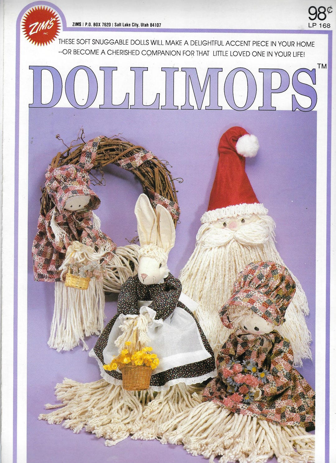 Dollimops Mop Dolls Doll Making Patterns Vintage Craft Leaflet Patterns ...