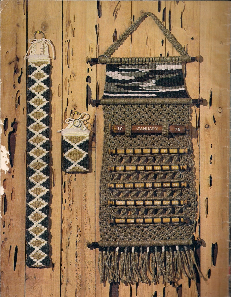 Macrame Royale Book Vintage Classic Kitchen Patterns | Etsy