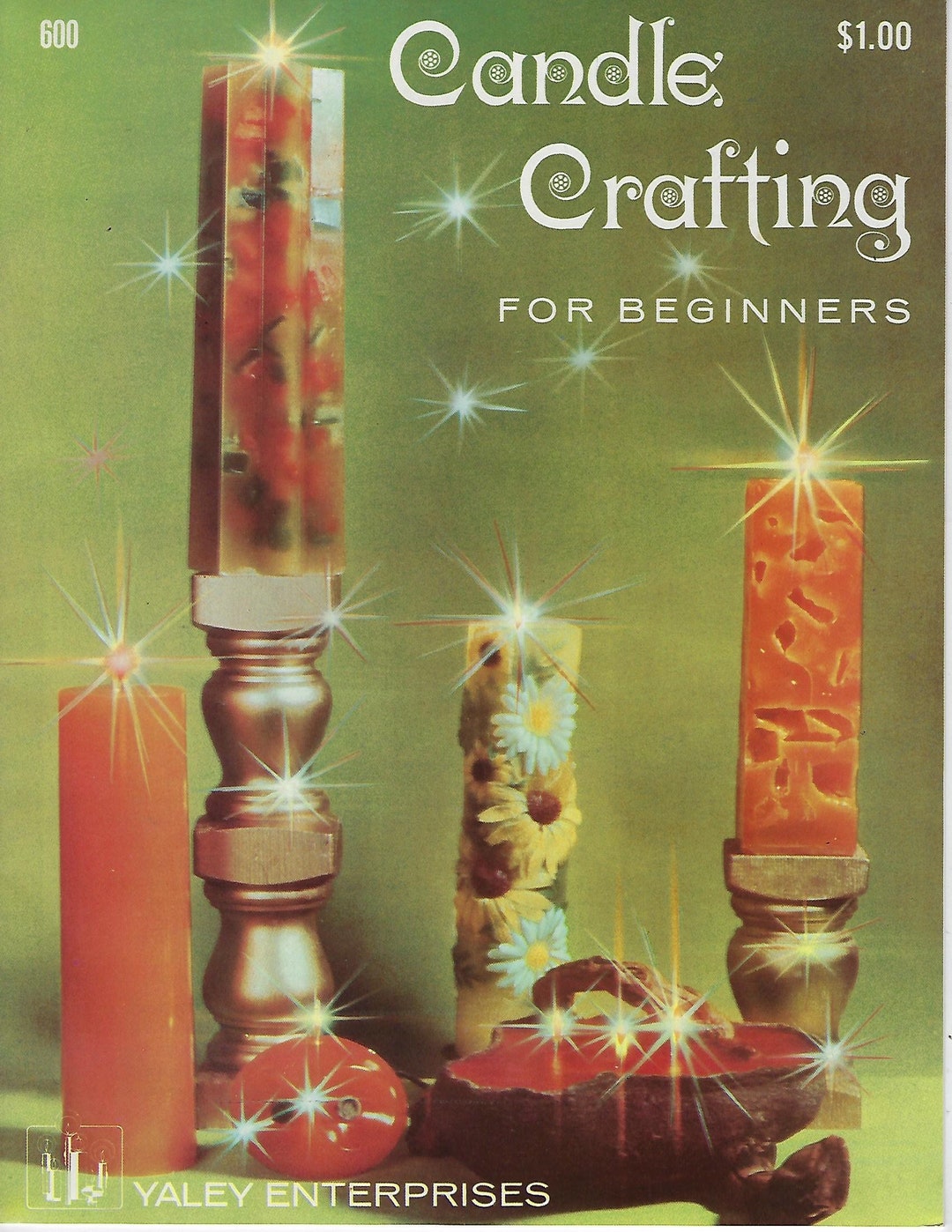 Candle Crafting for Beginners Vintage Craft Instruction Guide Book on ...