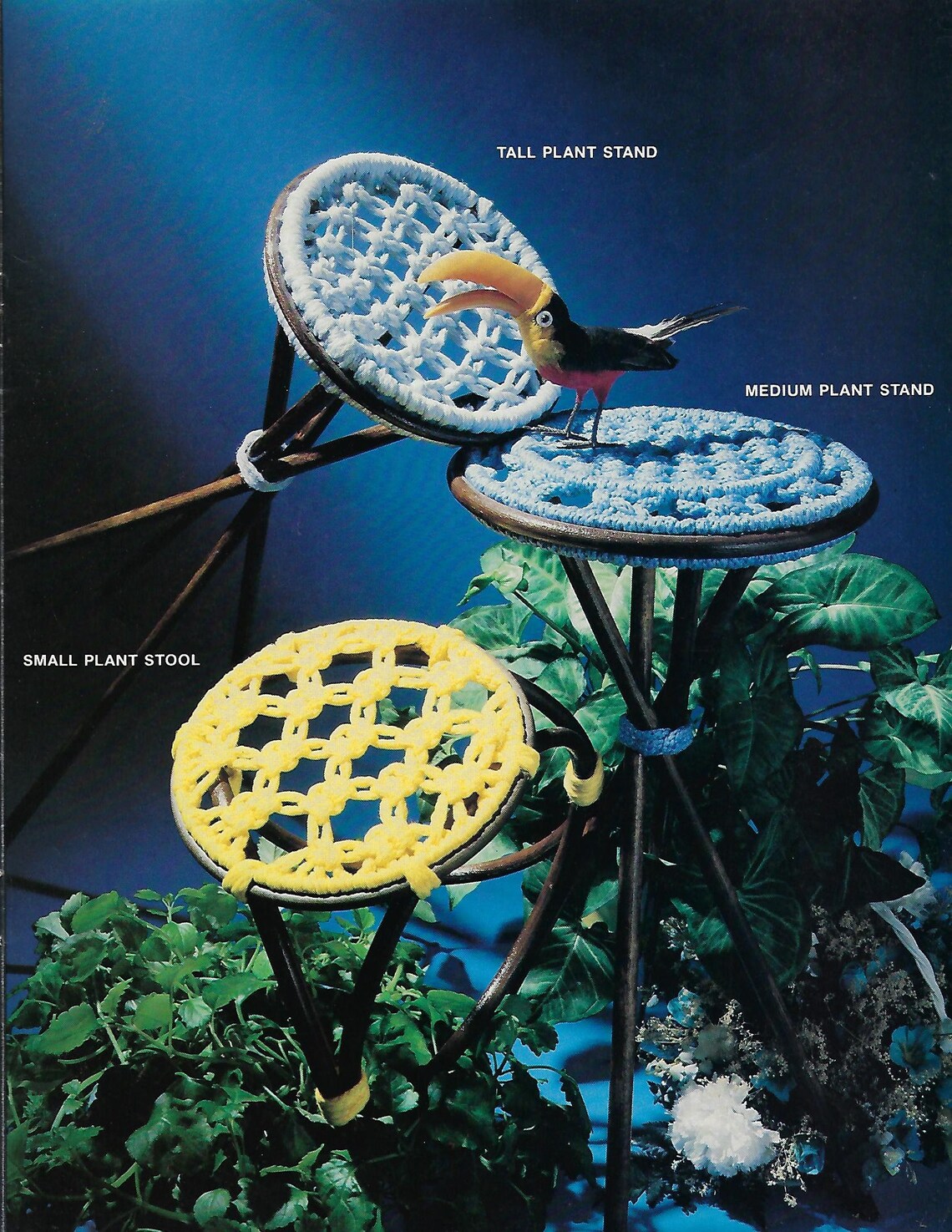PDF ONLY Macrame Decor II Plant Stands & Carousel Patterns Downloadable ...