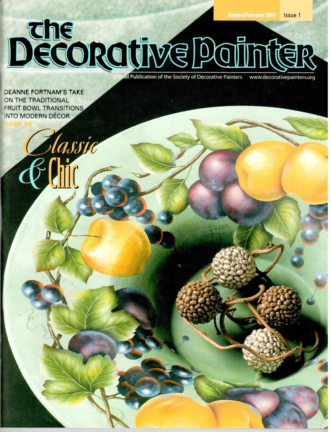 The Decorative Painter Magazine January/february 2007 Issue 1 ...