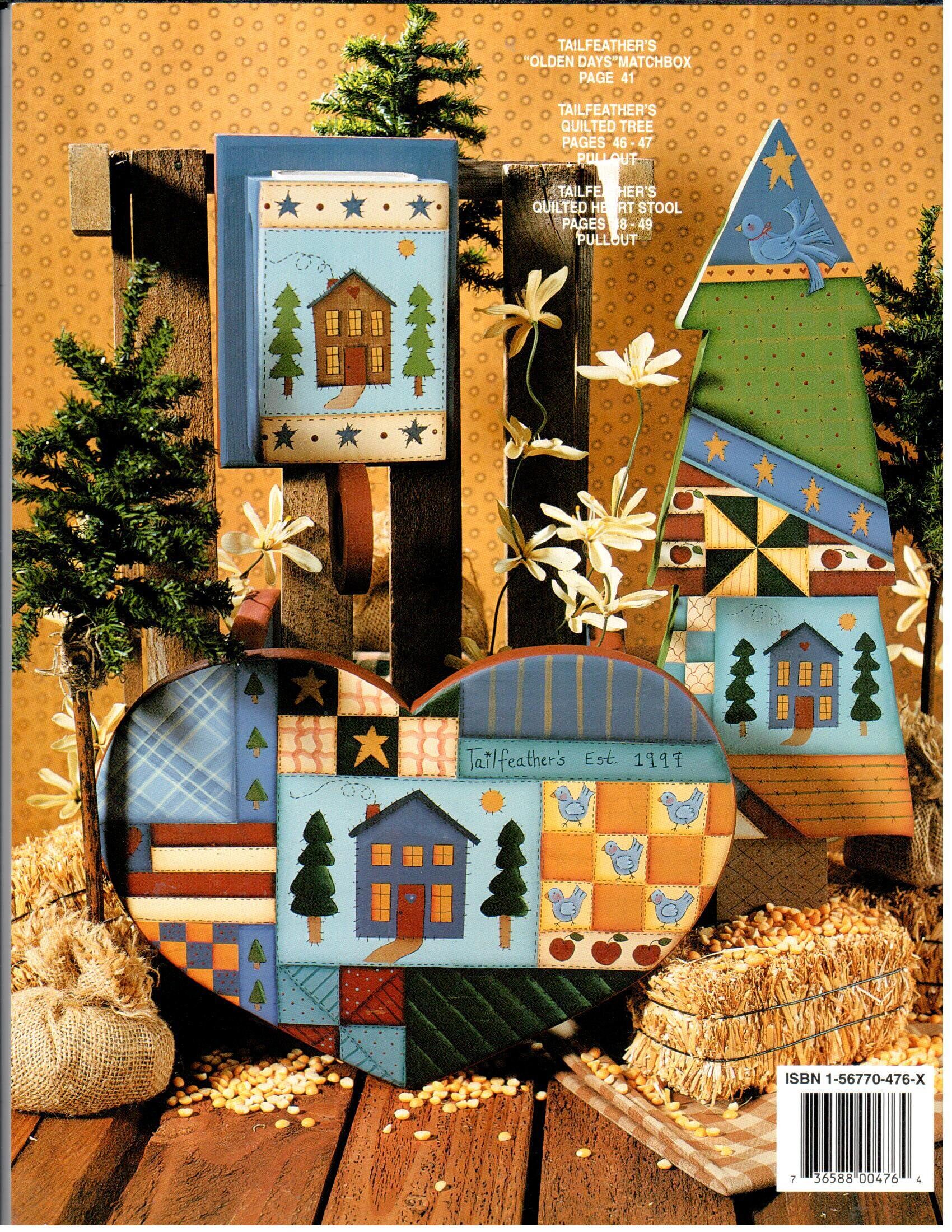 Tailfeather's Volume 3 Decorative Painting Patterns Craft Book Carla ...