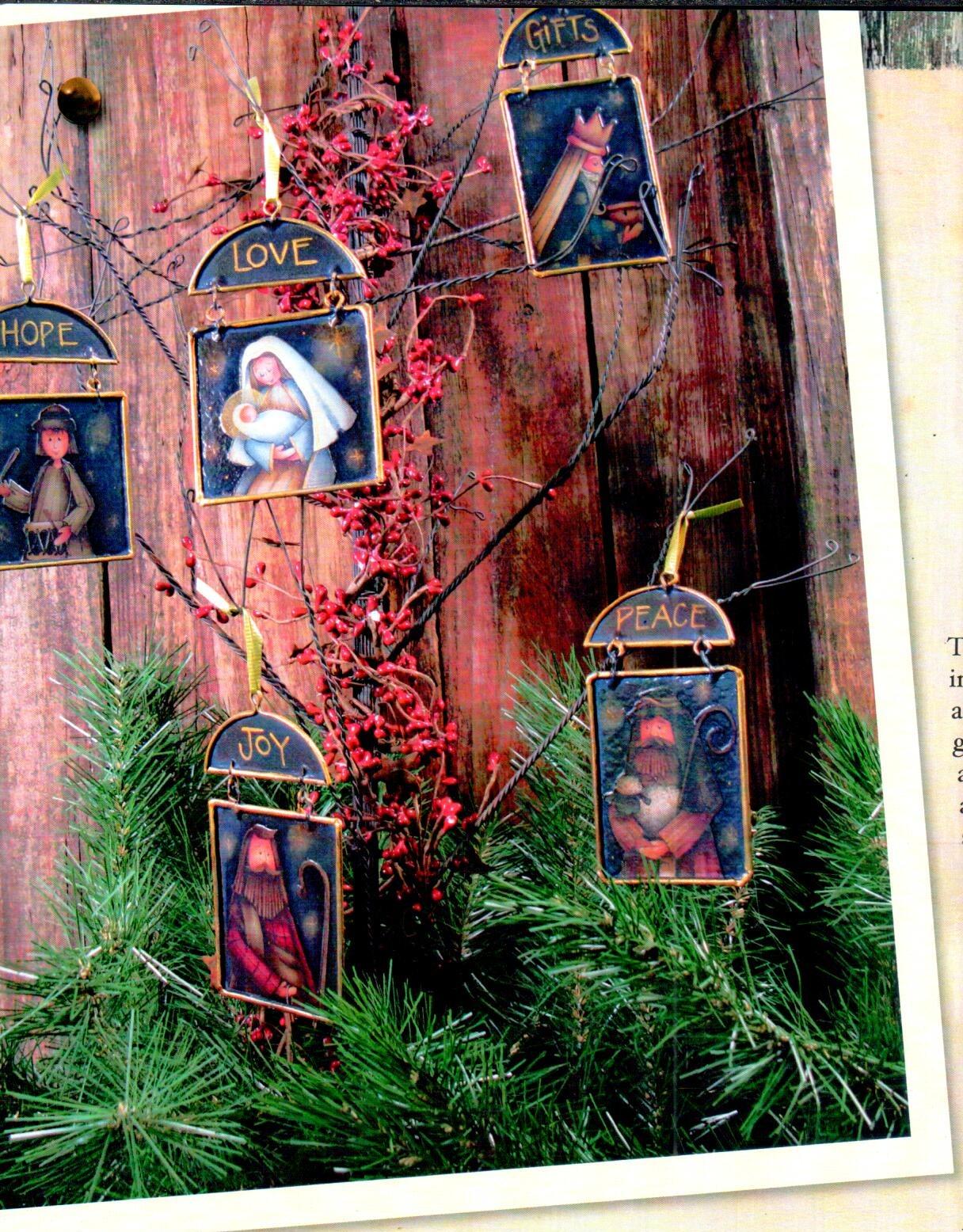 Country Primitives 16 Maxine Thomas Acrylic Decorative Painting ...