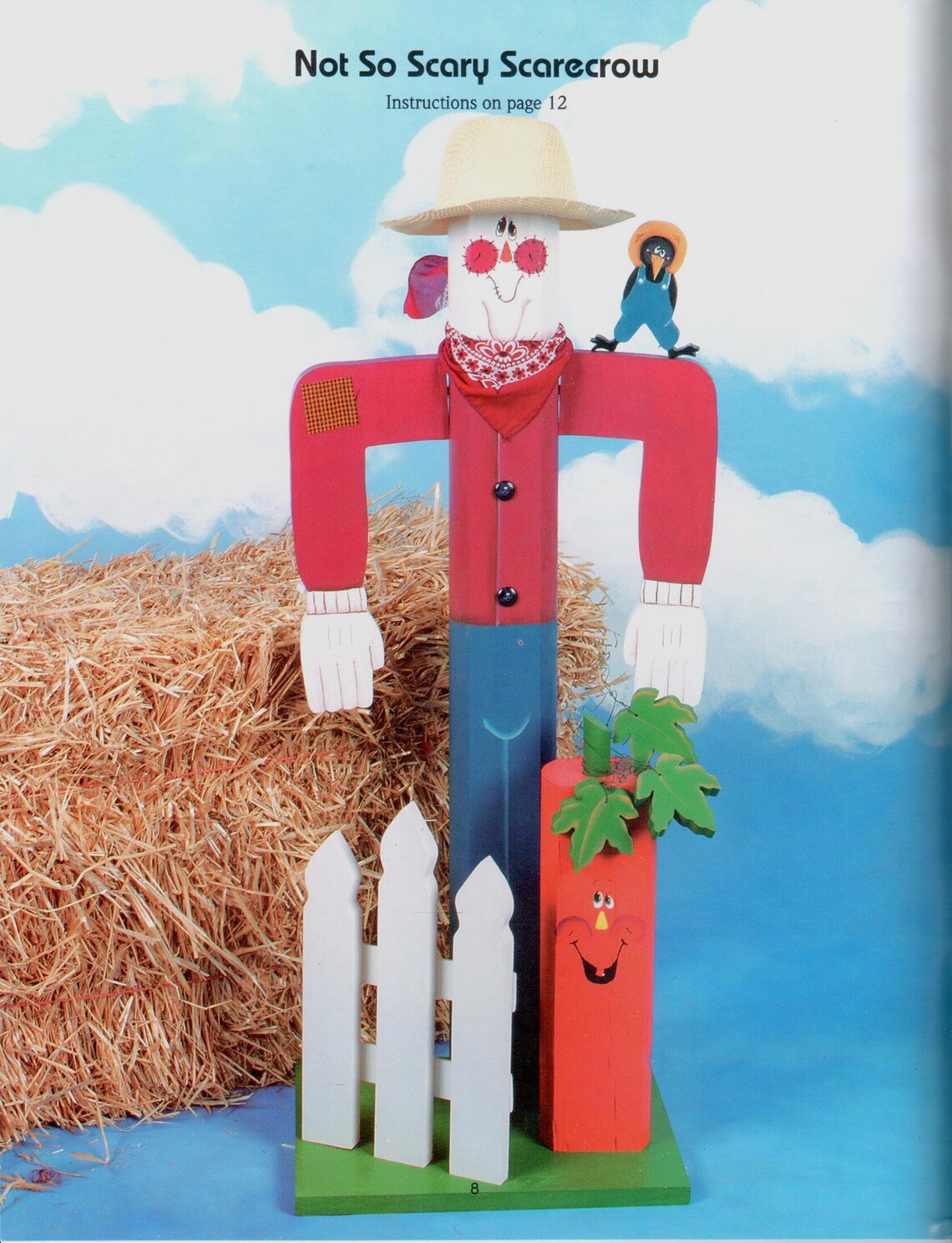 Timber People Wood Yard Decor Patterns Decorative Tole Painting Craft ...