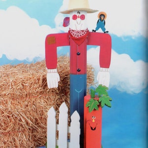 Timber People Wood Yard Decor Patterns Decorative Tole Painting Craft ...