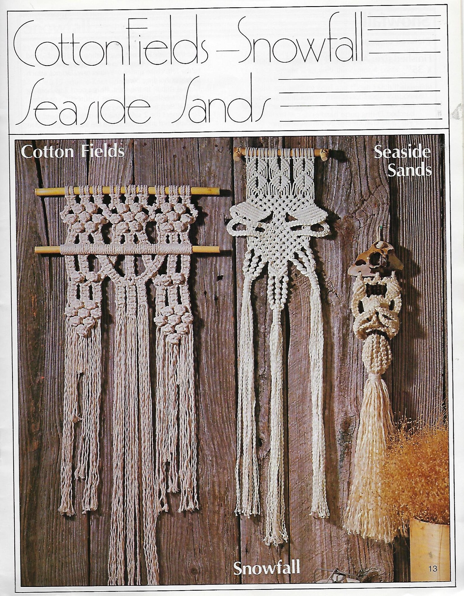 PDF ONLY Macrame Wall Art for Small Spaces Wall Hangings - Etsy