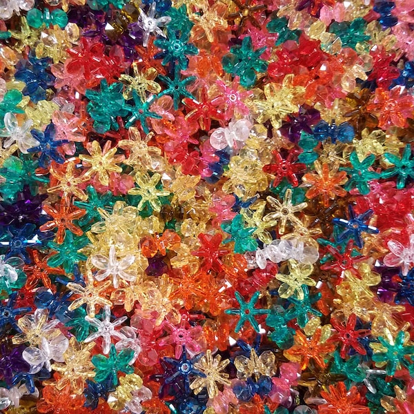 Starflake Beads - Etsy