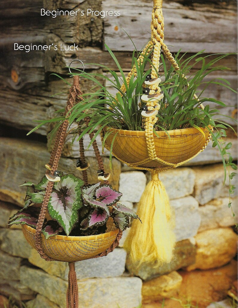 PDF ONLY Macrame for Country Living Patterns Downloadable Craft Book - Etsy