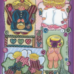 The Angel Patch Jan Way Decorative Painting Patterns Book - Etsy