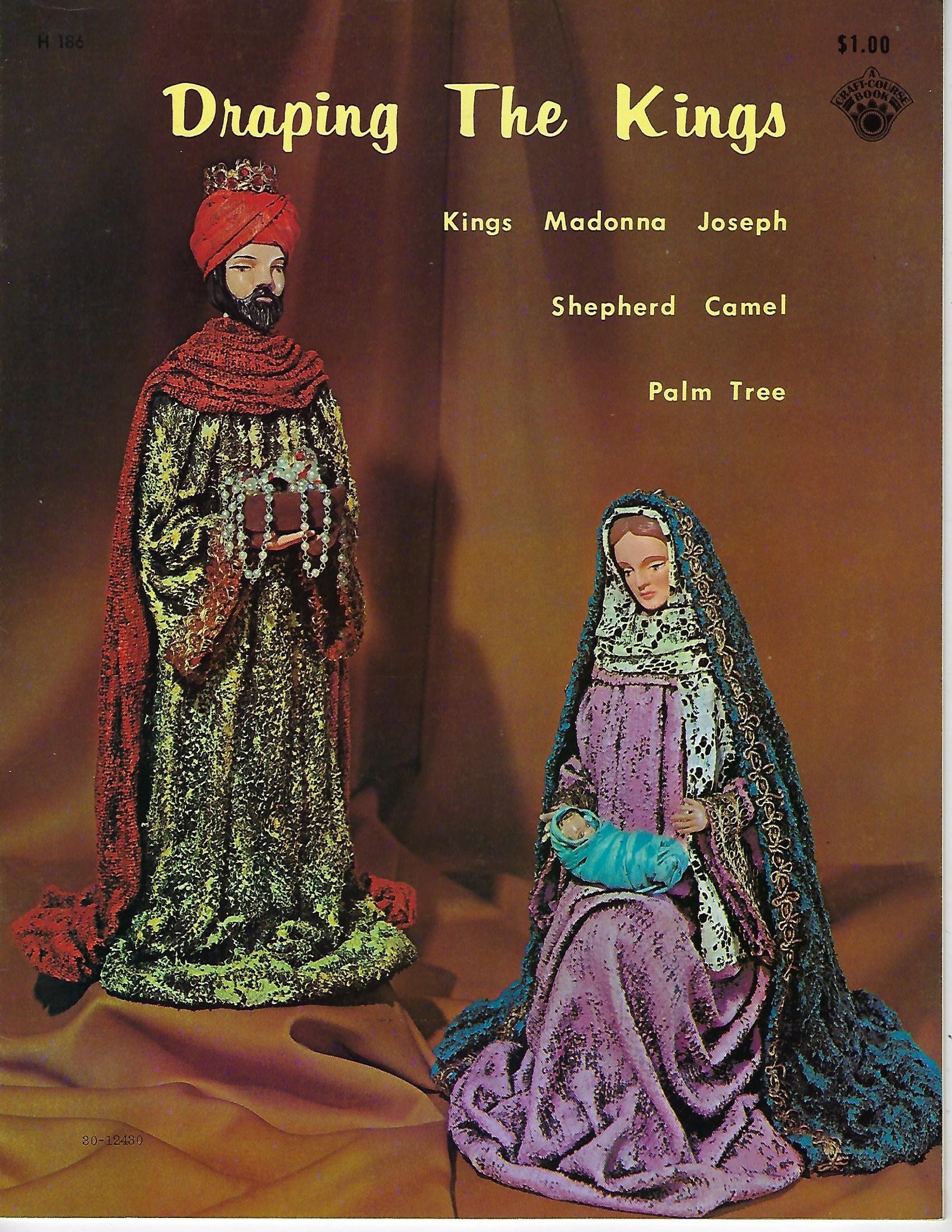 Draping the Kings How to Make Christmas Nativity Scene Figures | Etsy