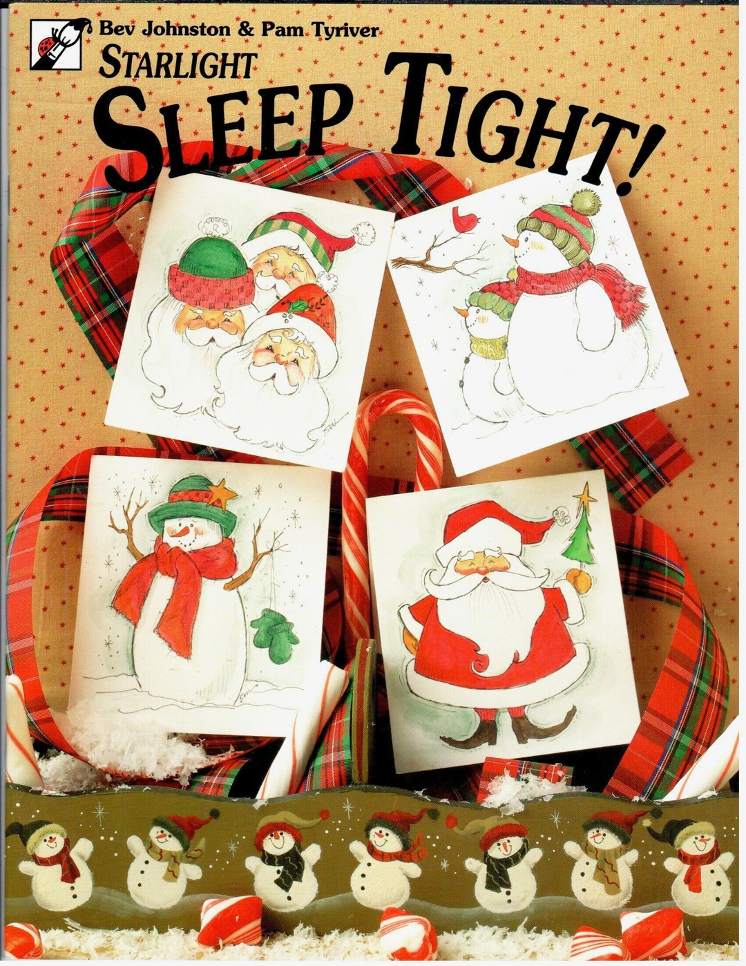 Starlight Sleep Tight! Acrylic Decorative Painting Patterns Craft Book ...