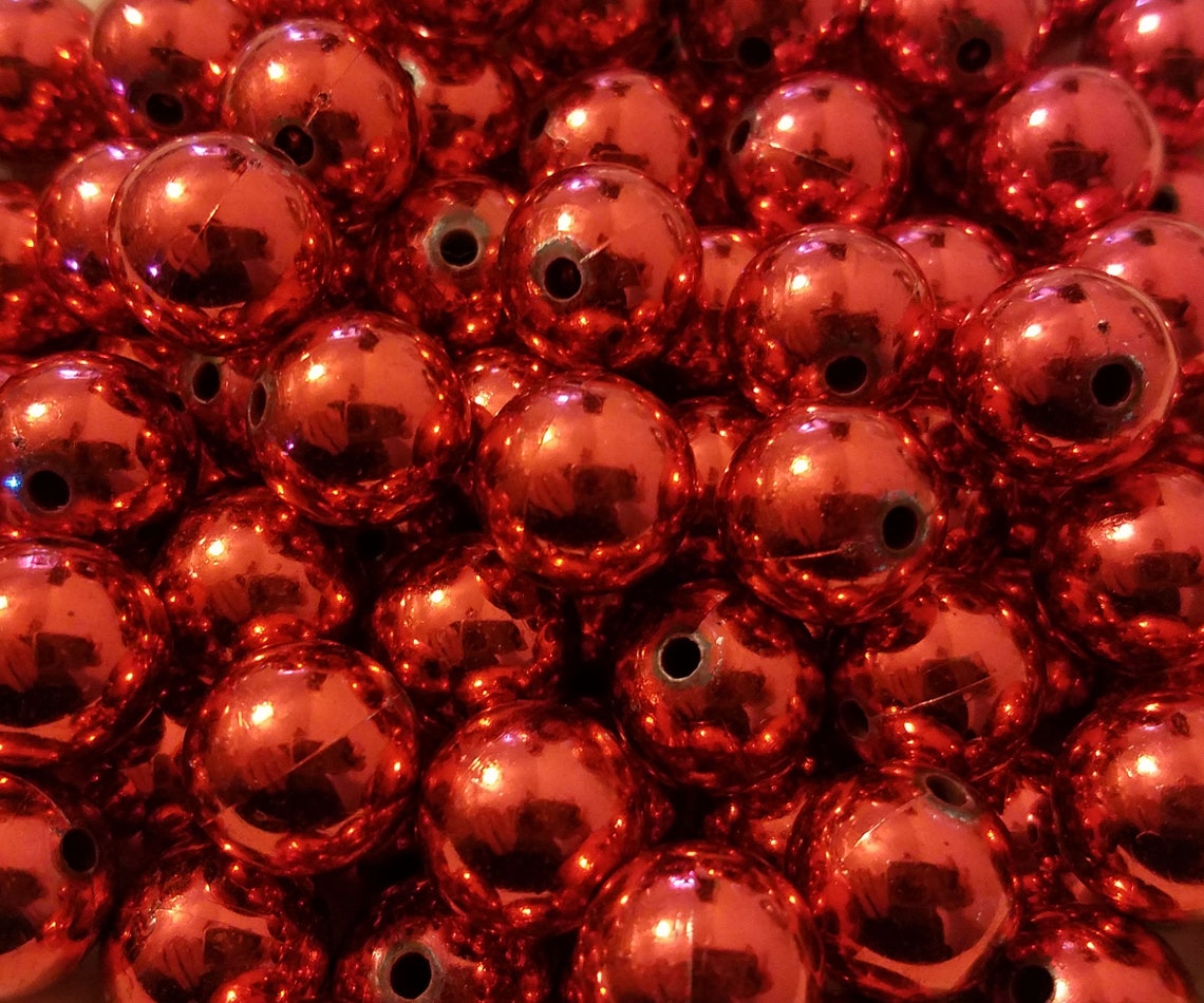 Lot of 100 Loose Artificial Plastic Pearls Large 14mm Round - Etsy