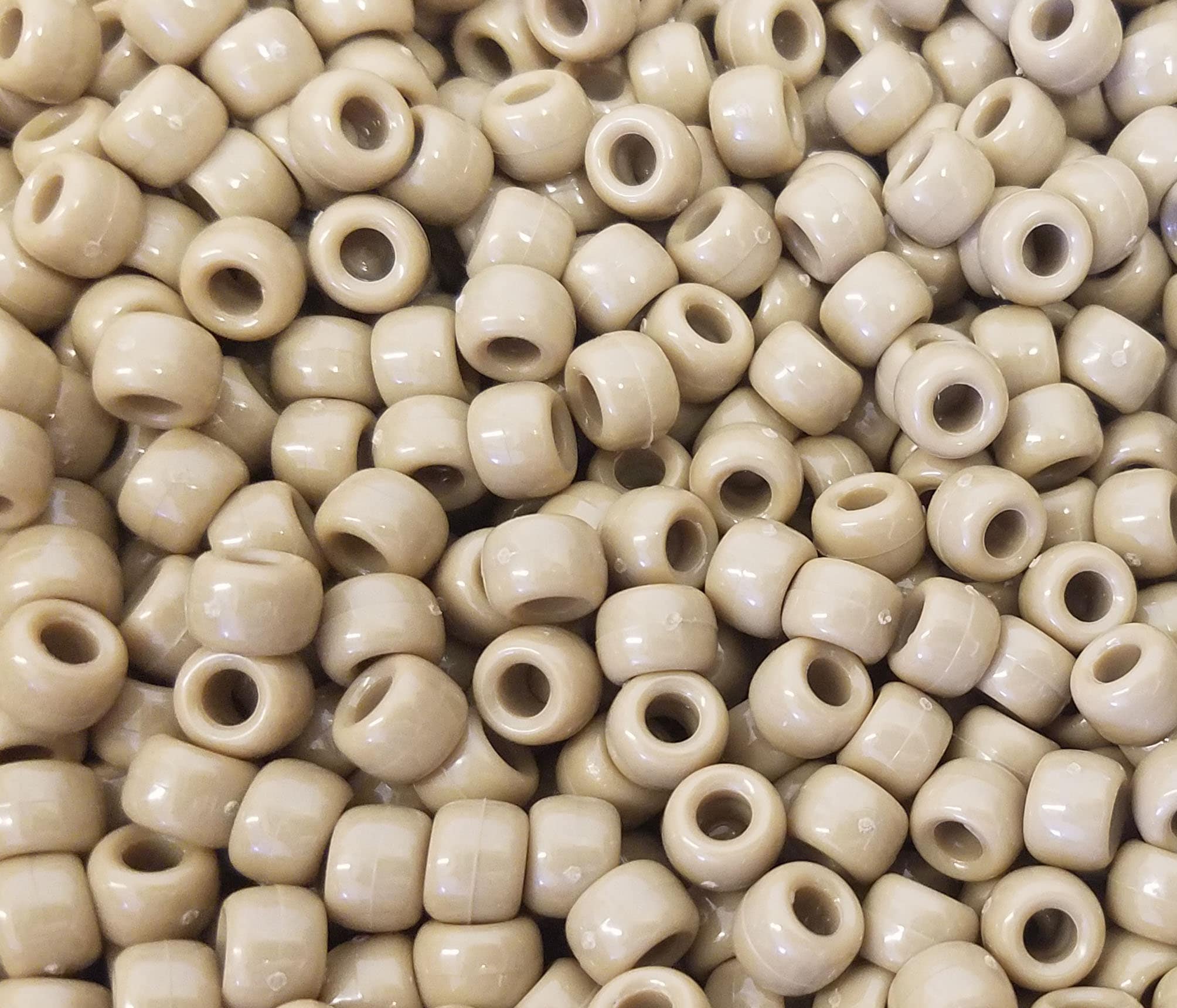 1,000 Pcs Plastic Pony Beads 6mm X 9mm for Jewelry Crafts - Etsy