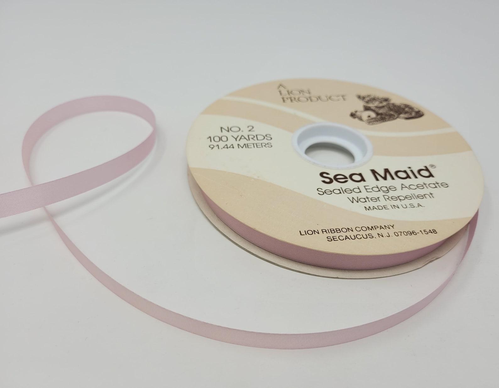 New Vintage Lion Brand Sea Maid 100% Satin Acetate Craft - Etsy