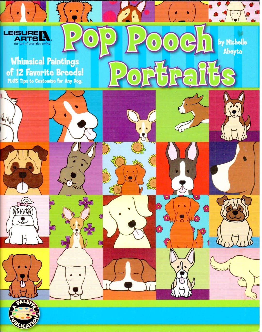 Pop Pooch Portraits Michelle Abeyta Decorative Painting Patterns Craft ...