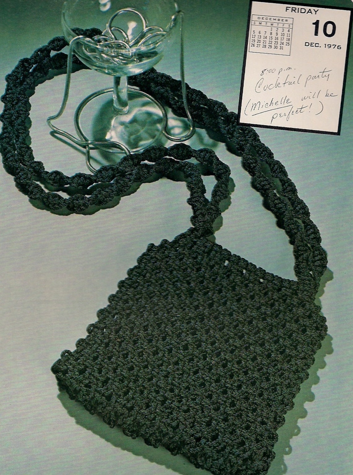 Vintage Purse Strings Vol. 2 Macrame Handbag Patterns - Etsy