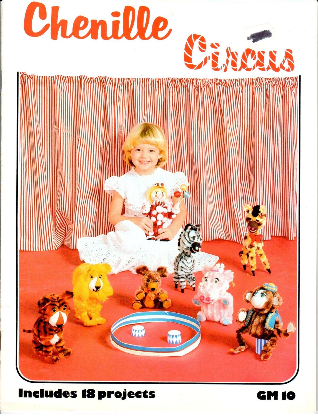 Chenille Circus Vintage 1970's Doll & Animal Making Craft Projects ...