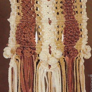 Illuminating Macrame Vintage 1970's Craft Book Instructions Lamp ...
