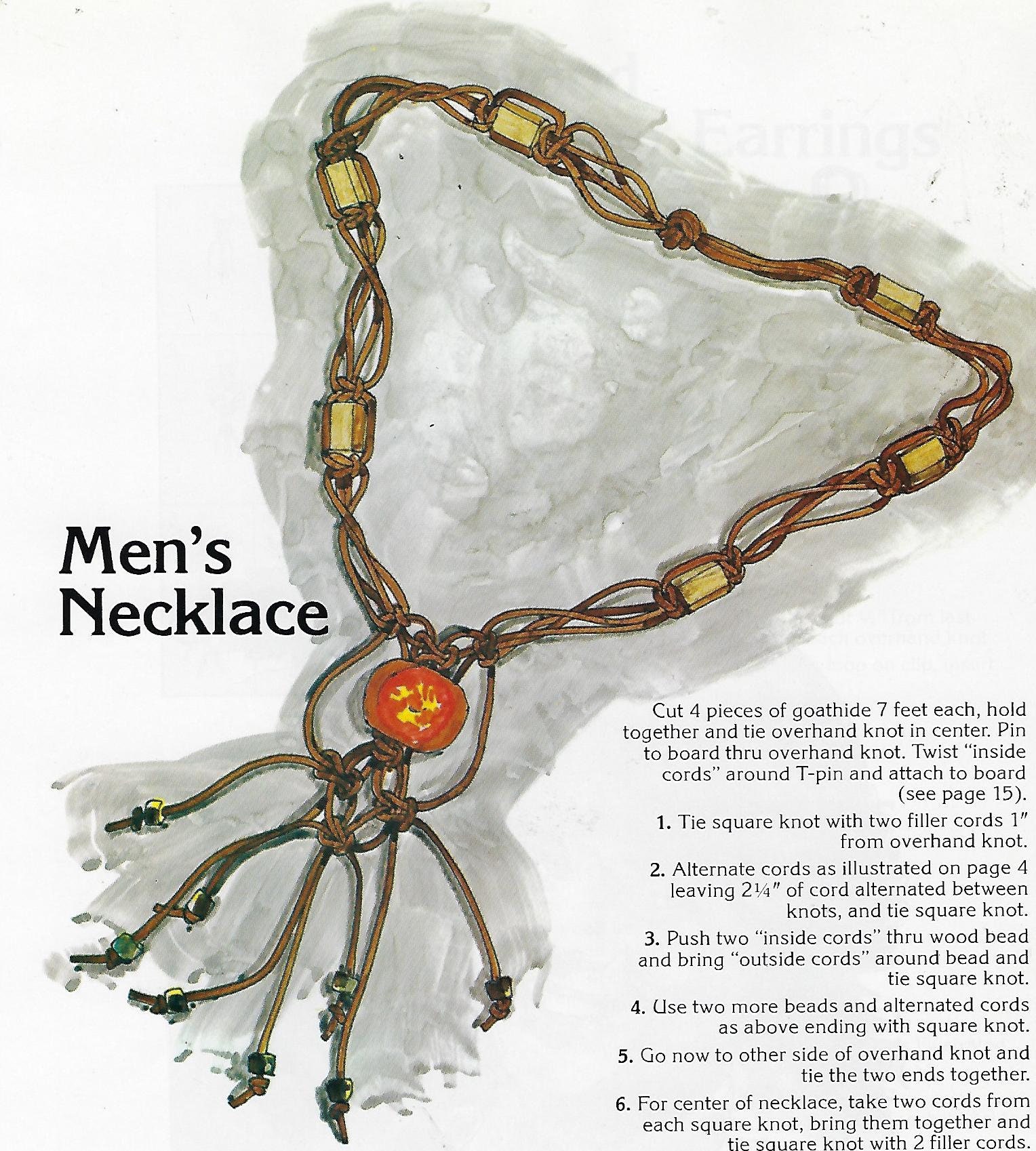 Square Knot Macrame Jewelry Patterns Book H236 | Etsy