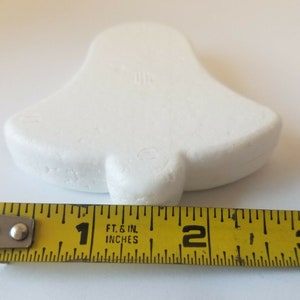 Lot of 25 Styrofoam Polystyrene Dylite Flat Bells Shapes Forms for Kids ...