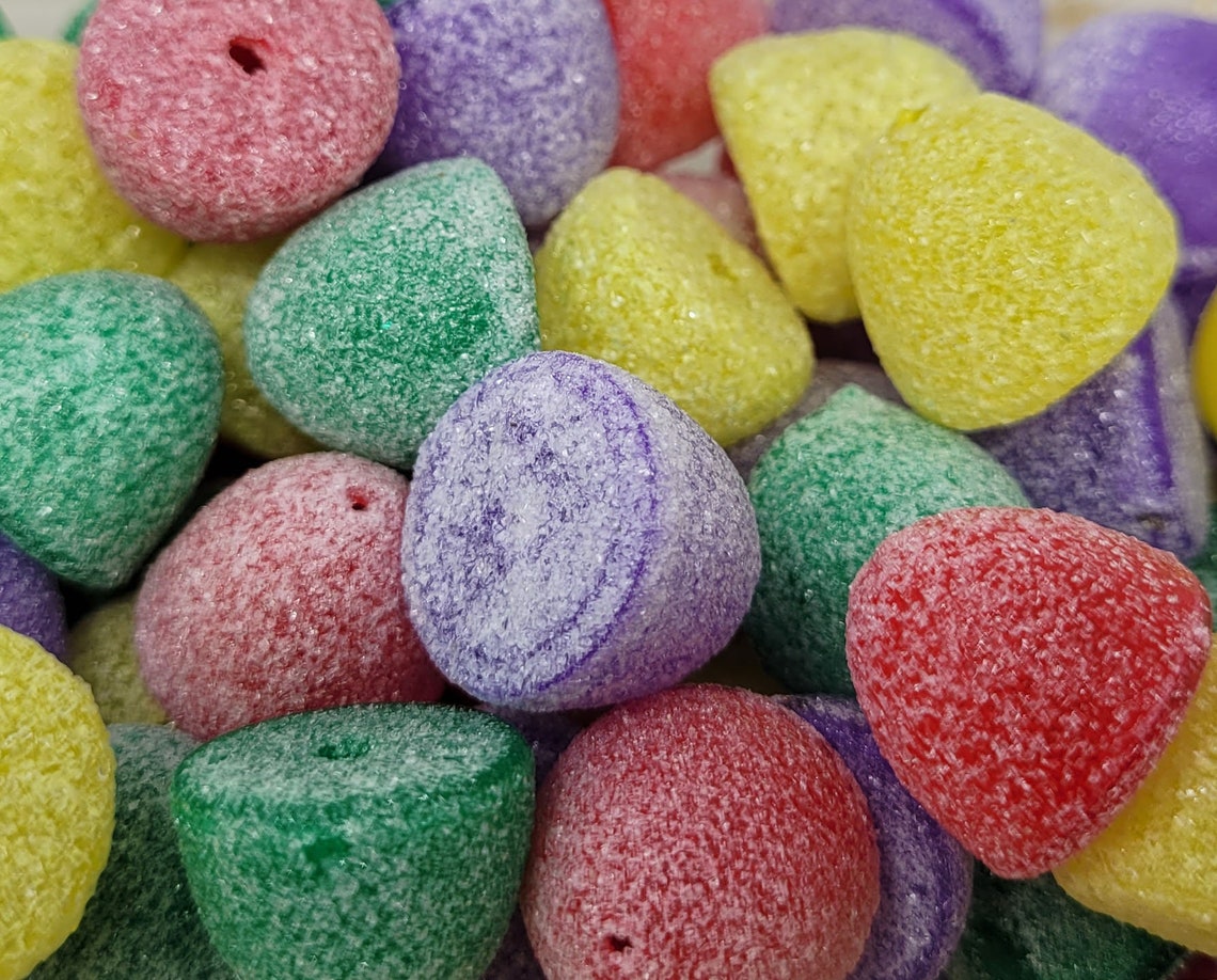 100 Pcs Medium Sugared Gumdrop Sugar Coated Gum Drop Candy | Etsy