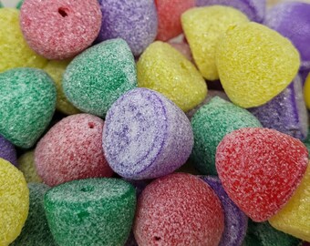 100 Pcs Large Sugared Gumdrop Sugar Coated Gum Drop Candy | Etsy