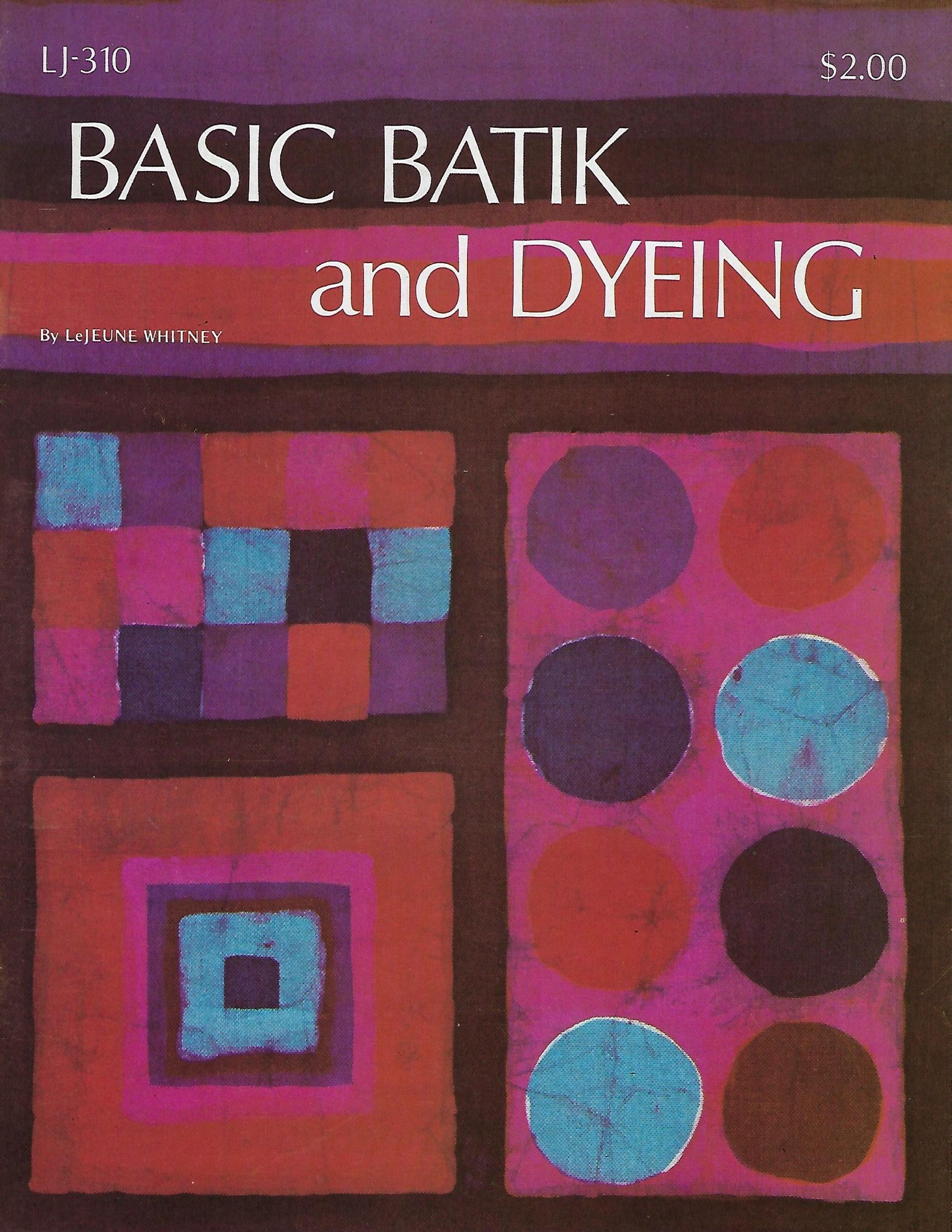 Basic Batik and Dyeing How to Make Tie Dye Fabrics Textiles | Etsy