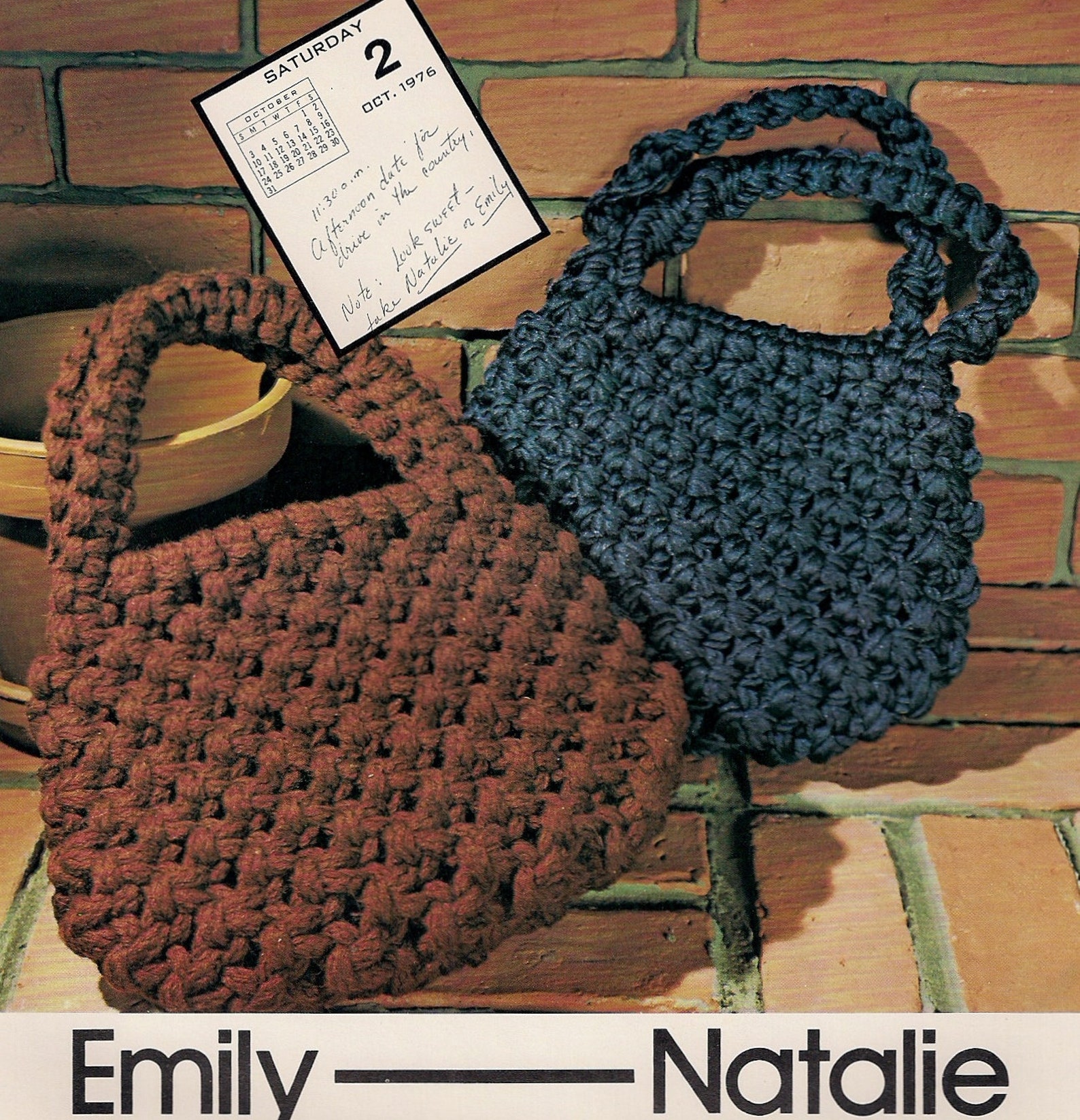 Vintage Purse Strings Vol. 2 Macrame Handbag Patterns - Etsy