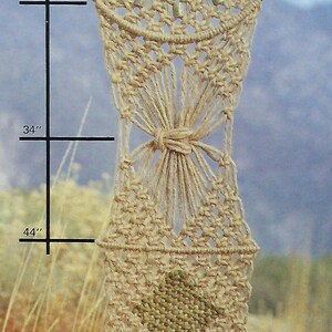 PDF ONLY Mixed Media Macrame Wall Art Patterns Downloadable Craft Book ...