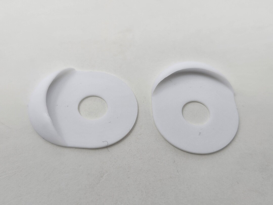 Zim's Vintage Eye Bases Plastic Eye Backs Soft Washers Safety Eyes for ...