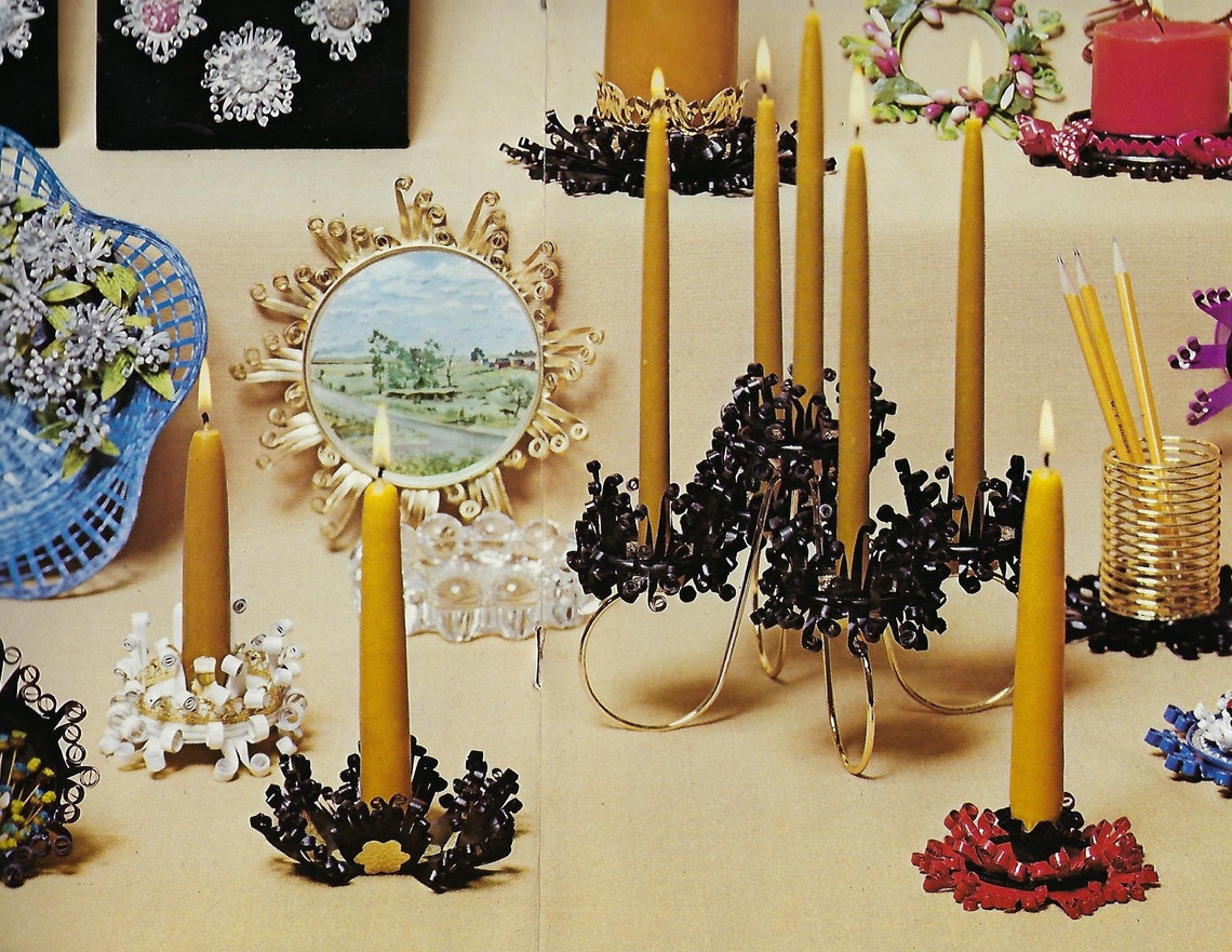 Simplified Tin Can Curling Crafts With Recycled Materials - Etsy