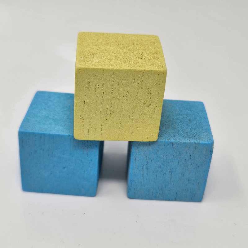 Painted Blocks - Etsy