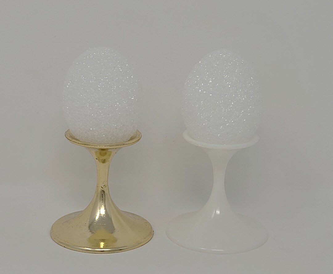 Pack of 10 SSCO Miniature 2 Tall Plastic Pedestal Stands for Crafts ...