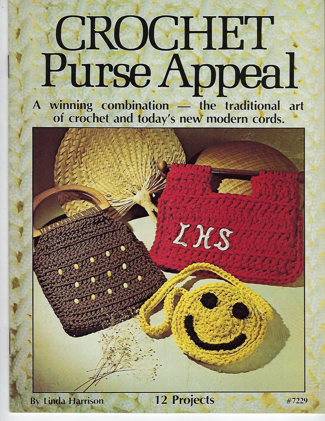 Crochet Purse Appeal Crocheting Handbag Patterns Vintage Craft Book - Etsy