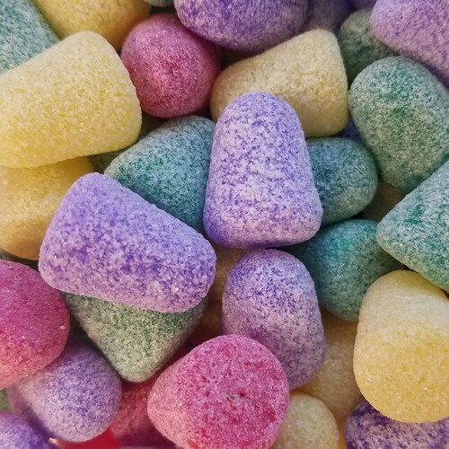 100 Pcs Large Sugared Gumdrop Sugar Coated Gum Drop Candy | Etsy