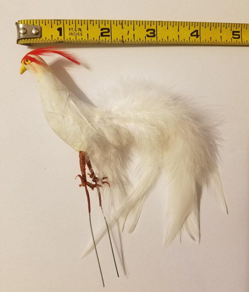 Pack of 4 Artificial Phoenix Birds for Floral Crafts - Etsy