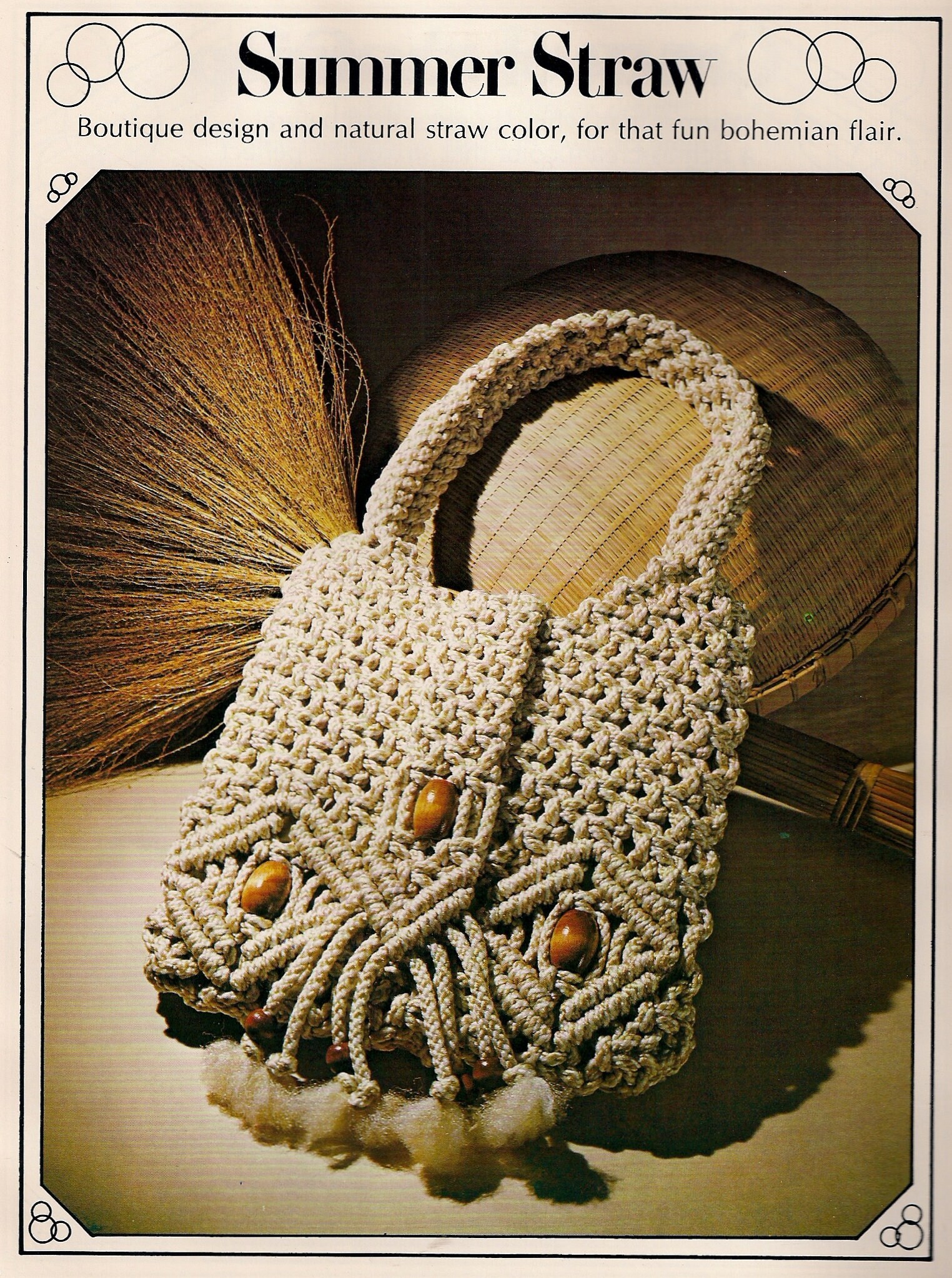 Vintage the Macrame Pursemaker Book Patterns for 14 Different | Etsy