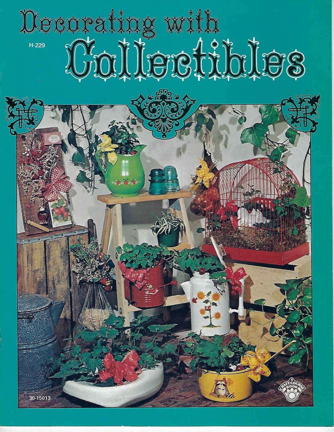 Decorating With Collectibles Vintage Craft Book Ideas for - Etsy