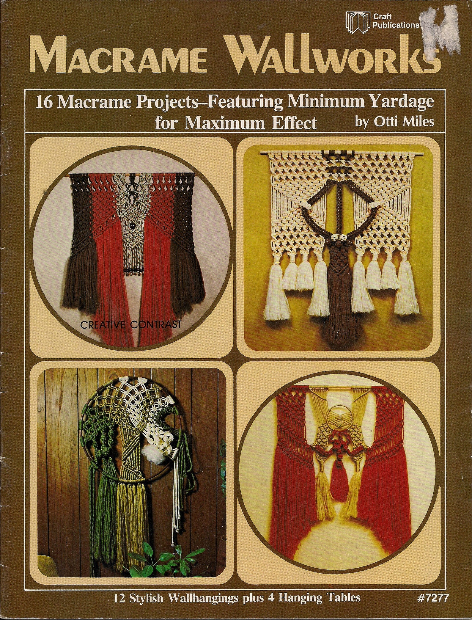 PDF ONLY Macrame Wallworks Wall Hangings Patterns Craft Book | Etsy